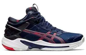 Asics Gel Burst 24 Ge High Top Sneakers - Blue/red