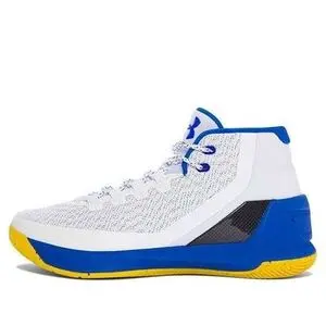 Under Armour Under Armour Curry 3 'Dub Nation Home' High Top Athletic Sneakers White