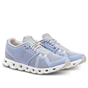 On Cloud 5 Nimbus Alloy - Purple/white