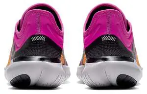 Nike Free Rn 5.0 Shield Running Shoes - Fire Pink/metallic Silver-black