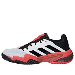 Adidas Barricade 13 Sneakers - Cloud White/core Black/lucid Red