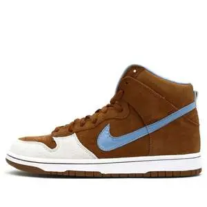 Nike Dunk Sb High Premium 'skate Mental' Sneakers - Brown