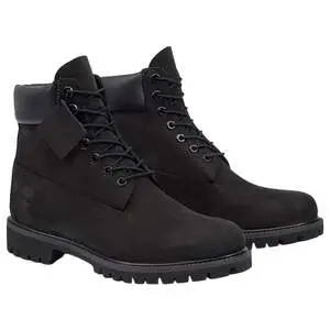 Timberland Premium 6-inch Waterproof Lace-up Boots - Black