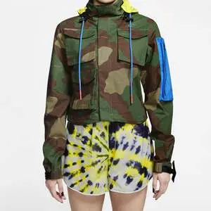 Nike X Off-white Camouflage Hooded Jacket