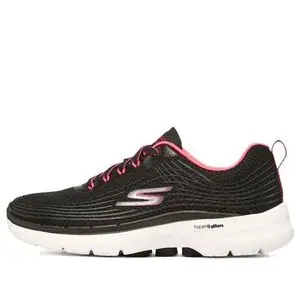 Sketchers Go Walk Sneakers - Black/hot Pink