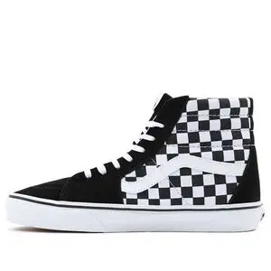 VANS Vans SK8-HI Checkerboard High Top Sneakers Black