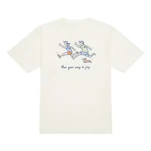 NEW BALANCE Graphic T-shirt - Ivory