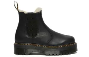 Dr. Martens 2976 Faux Fur Lined Platform Chelsea Boots