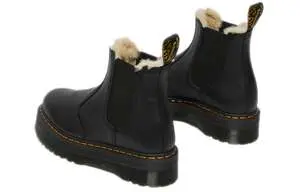 Dr. Martens 2976 Faux Fur Lined Platform Chelsea Boots