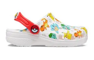 CROCS X Pokemon Classic Clogs - White/multi-color
