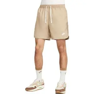 Nike Club Woven Lined Flow Shorts - Khaki