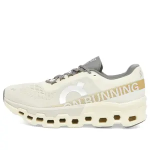 On On Running Cloudmonster 2 Athletic Sneakers Cream/ice