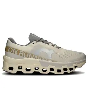 On Cloudmonster 2 Athletic Sneakers - Cream/ice