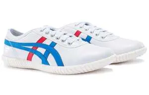 Onitsuka Tiger Tsunahiki Lace-up Sneakers - White/blue/red