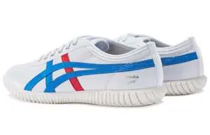 Onitsuka Tiger Tsunahiki Lace-up Sneakers - White/blue/red