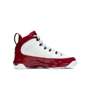 JORDAN 9 Retro High Top Sneakers - White/black/gym Red