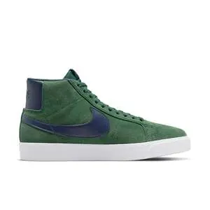 Nike Zoom Blazer Mid Sb High Top Sneakers - Green/blue