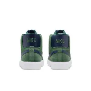 Nike Zoom Blazer Mid Sb High Top Sneakers - Green/blue