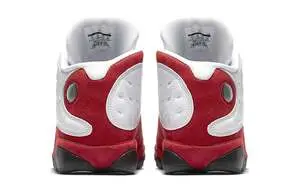 JORDAN 13 Retro High Top Sneakers - White/black-team Red