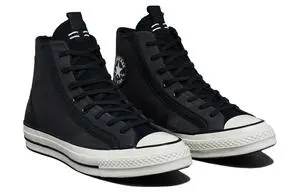 CONVERSE Chuck 70 Leather And Suede High Top Sneakers
