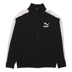 PUMA Iconic T7 Track Top Knit Jacket - Black