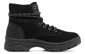 Sketchers Bobs Broadies Lace-up Boots - Black