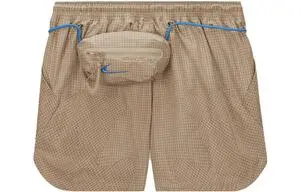 Nike Off-white Woven Shorts - Khaki