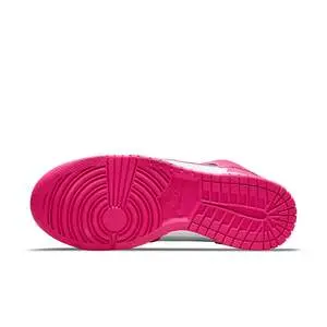 Nike Dunk High Top Sneakers - White/pink Prime