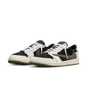 JORDAN 1 Retro Low Og Sp X Travis Scott "medium Olive