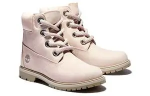 Timberland Heritage 6-inch Waterproof Boots - Pink/beige
