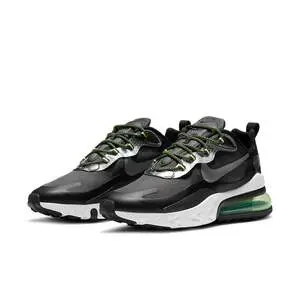 Nike 3m X Air Max 270 React Se "black Reflective Silver - Black/green
