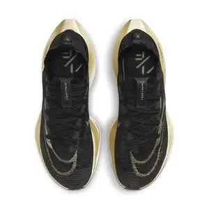 Nike Zoom Alphafly Next% 2 Athletic Sneakers - Black/metallic Gold Grain/sail