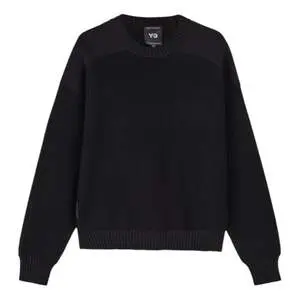 Adidas Y-3 Ut Knit Crew Sweater - Black