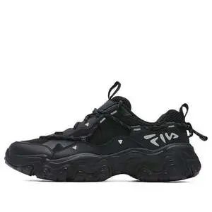 FILA Heritage Fluid Lace Up Sneakers - Black