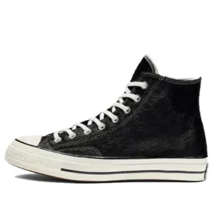 CONVERSE Chuck 70 Hi Pony Hair Sneakers - Black