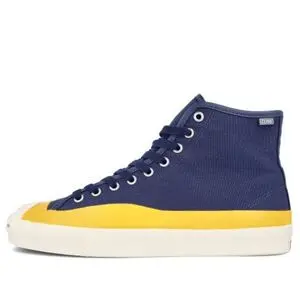 CONVERSE Pop Trading Company X Jack Purcell Pro High Top Sneakers - Blue/yellow