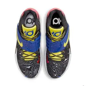 Nike Kd 14 "pop Art" Basketball Sneakers - Black/blue/red