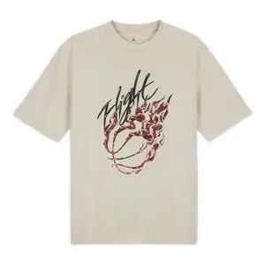 JORDAN Air Jordan X Travis Scott T-shirt Asia Sizing 'light Mahogany Brown' Beige
