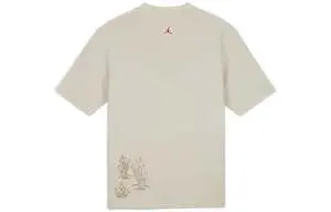 JORDAN X Travis Scott T-shirt Asia Sizing 'light Mahogany Brown - Beige