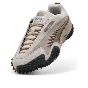 PUMA X Aries Mostro "tan Suede" Sneakers - Tan/cream/black