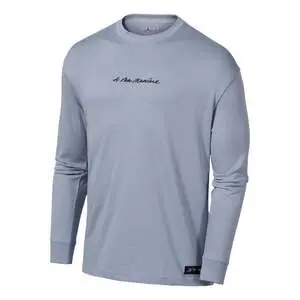 JORDAN X A Ma Maniere Ss22 Long Sleeve T-shirt - Light Blue