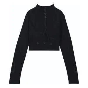 Nike X Off-white Dri-fit Long Sleeves Top - Black