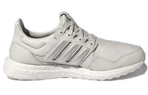 Adidas Ultraboost Leather Low Top Sneakers - Grey