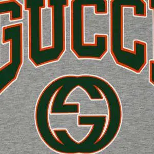 Gucci Cotton Jersey Printed T-shirt - Grey