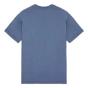 Stone Island Compass Patch Logo T-shirt - Avio Blue