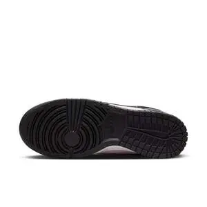Nike Dunk Low Athletic Sneakers - Black/pink