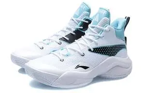 LI-NING Power Athletic Sneakers - White/black/crystal Blue