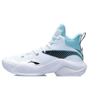 LI-NING Power Athletic Sneakers - White/black/crystal Blue