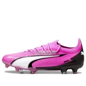 PUMA Ultra Ultimate Fg Cleats - Pink/white/black