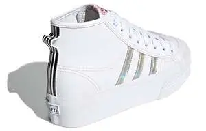 Adidas Nizza Platform Mid Iridescent Sneakers